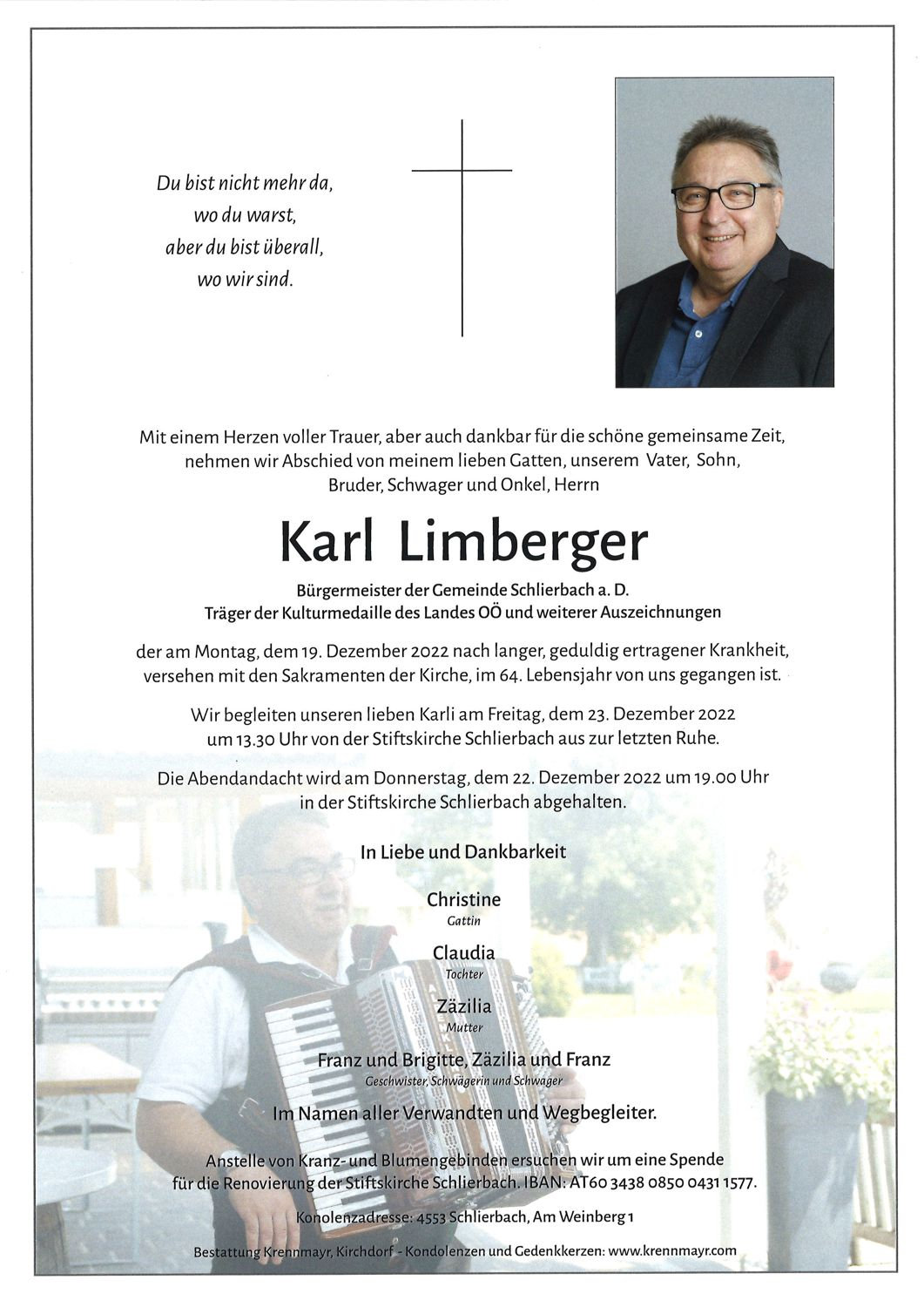 Todesfall Karl Limberger